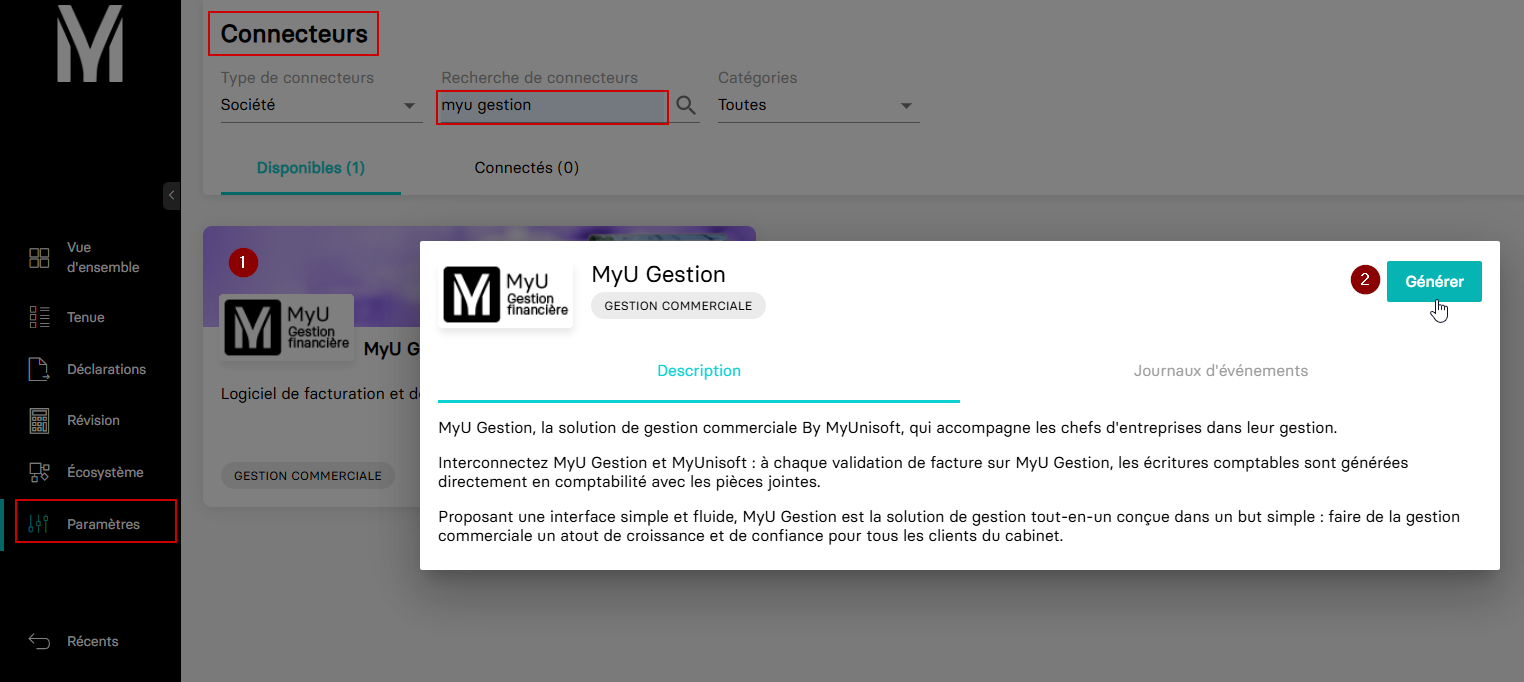 Comment activer une formule Limpyd sur un dossier MyUnisoft